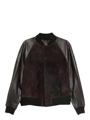 TOM FORD Fine Suede Bomber