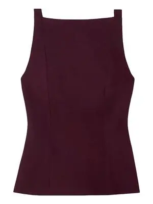Smythe Sabrina Shell Top - Purple