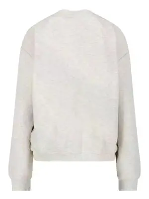 LOW CLASSIC Button-up Crew-neck Sweater
