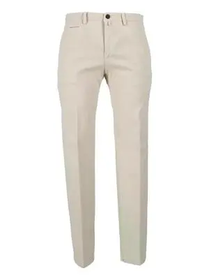 BRIGLIA 1949 Straight-leg Chino Trousers - Neutrals