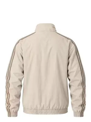 Adidas Firebird Stripe-detail Jacket - Neutrals