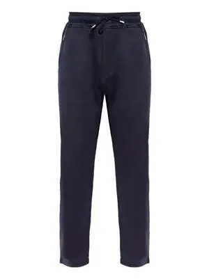 Eleventy Drawstring Straight-leg Trousers - Blue