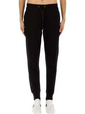 Paul Smith Zebra-patch Track Pants - Black