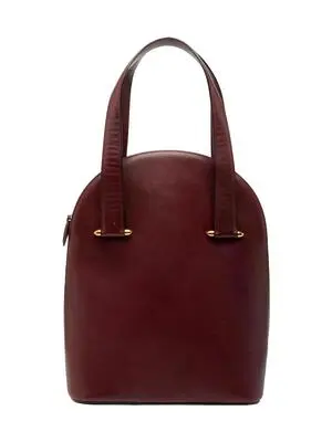 Cartier 2010-2026 Leather Must De Handbag - Red