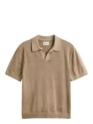 Gant Short-sleeve Polo Shirt - Neutrals