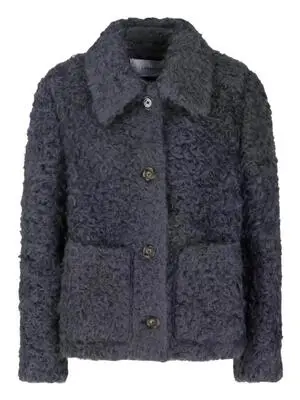 LARDINI Jackets - Grey