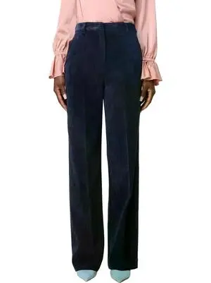 HANITA High-waisted Wide-leg Trousers