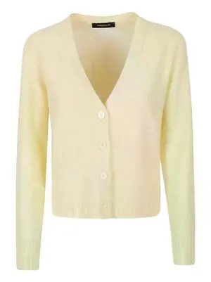 Fabiana Filippi Sequin-embellished V-neck Cardigan - Yellow