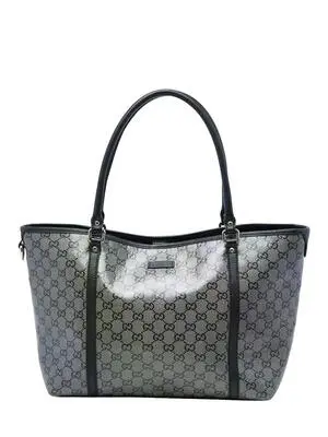 Gucci 2016-2026 Medium Gg Crystal Joy Tote Bag - Grey
