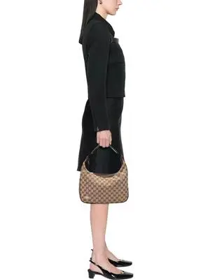 GUCCI 2000-2015 Medium Gg Canvas Pop Shoulder Bag
