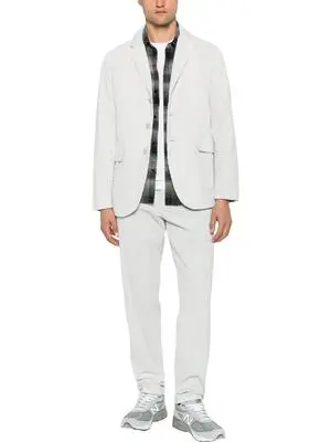 Aspesi Corduroy Single-breasted Blazer - Grey