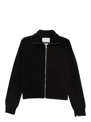 Extreme Cashmere Xtra Cute Zip-up Cardigan - Black