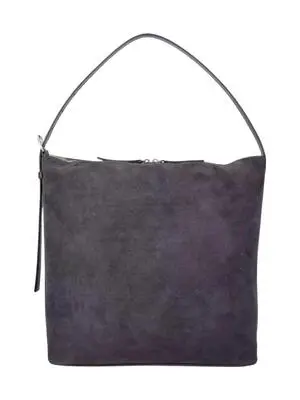 A.p.c. Vera Suede Adjustable-strap Shoulder Bag Grey