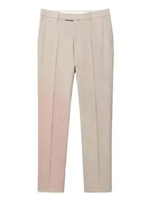BOSS Genius Pressed-crease Tailored Trousers