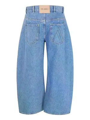 ATTICO Long Pant Wide-leg Cropped Jeans