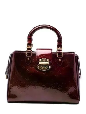 LOUIS VUITTON 2010 Monogram Vernis Melrose Avenue Handbag - Red