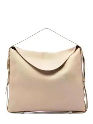Bottega Veneta 2012-2026 Calfskin Cradle Shoulder Bag - Neutrals