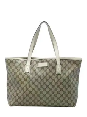 Gucci 2016-2026 Medium Gg Supreme Tote Bag - Neutrals