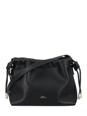 A.p.c. Ninon Mini Drawstring Bag - Black