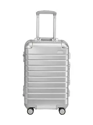 AWAY 23 The Bigger Carry On Aluminum Edition Luggage - Silver