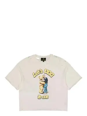 UGG X Willy Chavarria Hug It Graphic-print T-shirt - Neutrals