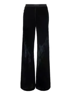 SEMICOUTURE Chelle Logo-waistband Trousers