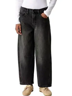 VANS Faded-effect Panelled Jeans
