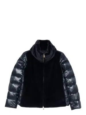 Herno Nylon Bomber Jacket - Blue