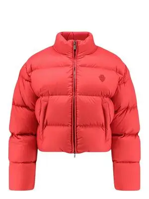 Gucci Gucci Cropped Down Jacket Red