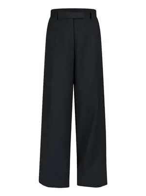 Dries Van Noten Penn Wool Trousers - Black