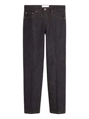 AMI Paris Parisian-fit Cotton Jeans - Blue