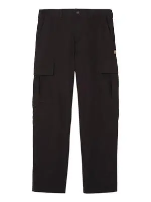 Burberry Cotton Cargo Trousers - Brown
