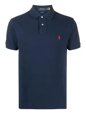 Polo Ralph Lauren Polo Shirt With Logo - Blue