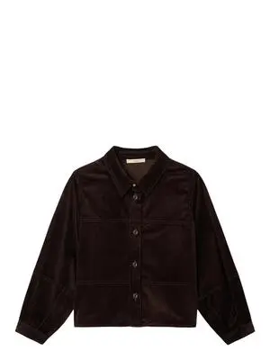 SESSUN Leotown Overshirt By - Brown
