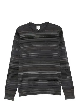 Paul Smith Striped Crew-neck Sweater - Grey