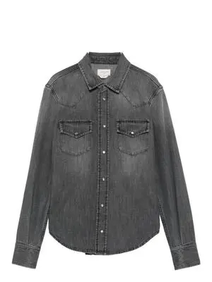 Jacob Cohen Denim Cotton Shirt - Black