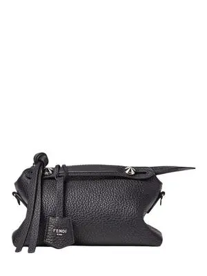 Fendi Fendi By The Way Mini Leather Handbag Black
