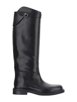 POEVE Fibi Leather Boots - Black