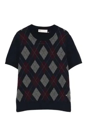 Tory Burch Wool Sweater - Blue