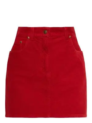 VERSACE Versace Velvet Cotton Skirt