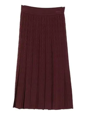 TORY BURCH Tory Burch Pleated Long Skirt By Tory Burch