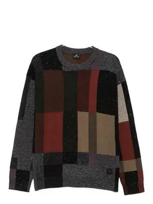 Paul Smith Wool Blend Crewneck Sweater - Multi