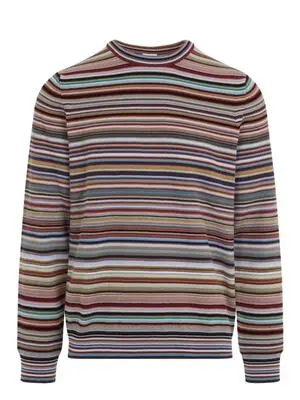 Paul Smith Cotton Crewneck Sweater - Multi