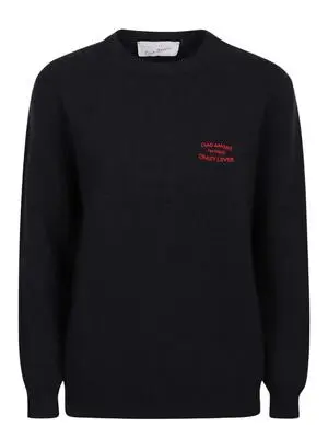 Giada Benincasa My Boyfriend Crazy Lover Sweater By - Blue