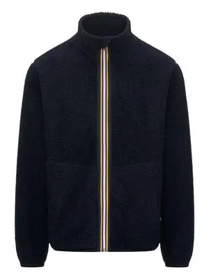 K-WAY Pascal Sherpa Polar Double Fleece - Blue