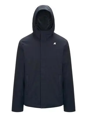K-WAY Jacko Twill Marmotta Jacket - Blue