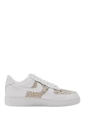Nike NIKE Air Force 1 '07 Lv8 Arabesque-Printed Low-Top Sneakers Brown