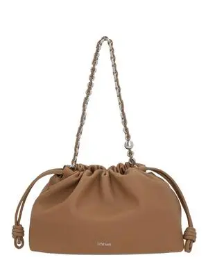 LOEWE Loewe Flamenco Medium Leather Clutch