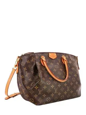 LOUIS VUITTON Turenne Handbag Monogram Canvas Mm Satchel - Brown
