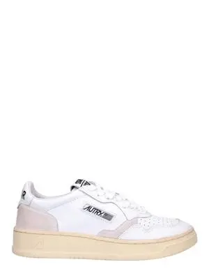 AUTRY Logo Low-cut Sneakers - White